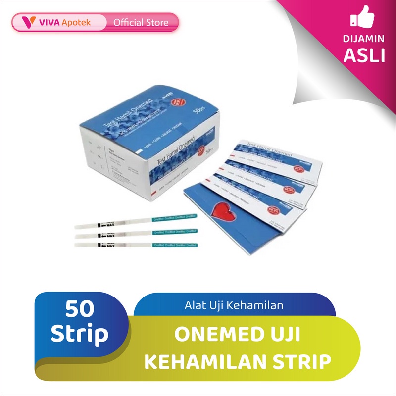 Jual Onemed Uji Kehamilan Strip (50 Strip) | Shopee Indonesia