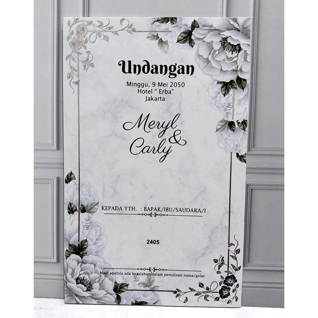 Jual Undangan Blangko Erba 2405 | Shopee Indonesia