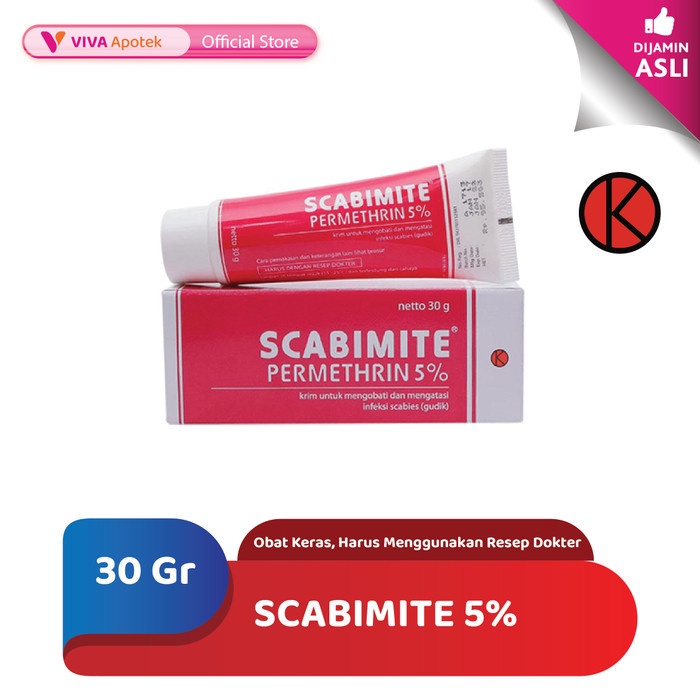 Jual Scabimite 5% Cream (30 Gram) | Shopee Indonesia