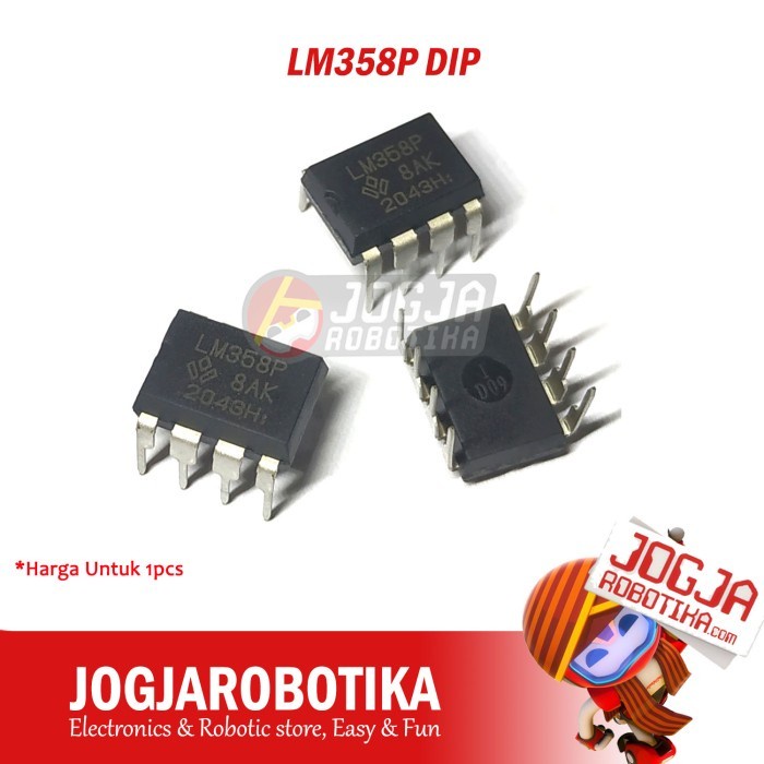 Jual :::::::] LM358P LM358N LM358 LM 358 DIP8 Dual Operational Amplifier IC DIP | Shopee Indonesia