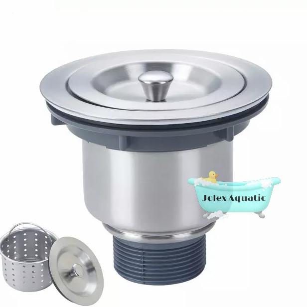Jual Afur Bak Cuci Piring Sink Stainless 304 Komplit | Shopee Indonesia