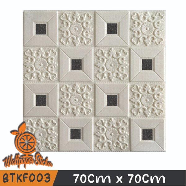 Jual Paket 5 Lembar - Batik Foam Wallpaper 3D Modern Foam Motif Batik ...