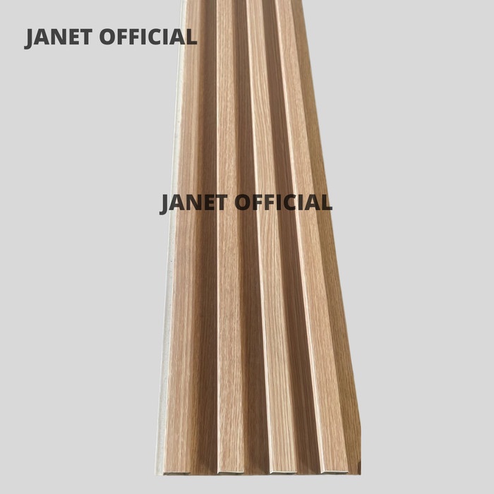 Jual Wpc Wall Panel Hiasan Dinding Wood Panel 3 Meter 300x16 Warna Kayu ...