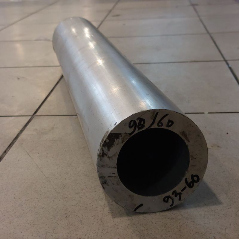 Jual 9260 Pipa Alumunium 6063 OD 92 mm x ID 60 mm Tebal 16 mm Harga panjang 10 CM - 50 CM ...