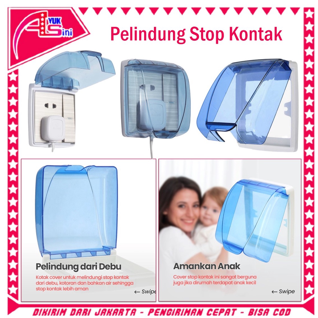 Jual AS Penutup Stop Kontak Listrik Cover Pelindung Colokan Kabel ...