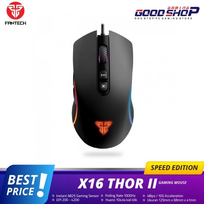 Jual Fantech X16 Thor Ii - Gaming Mouse | Shopee Indonesia