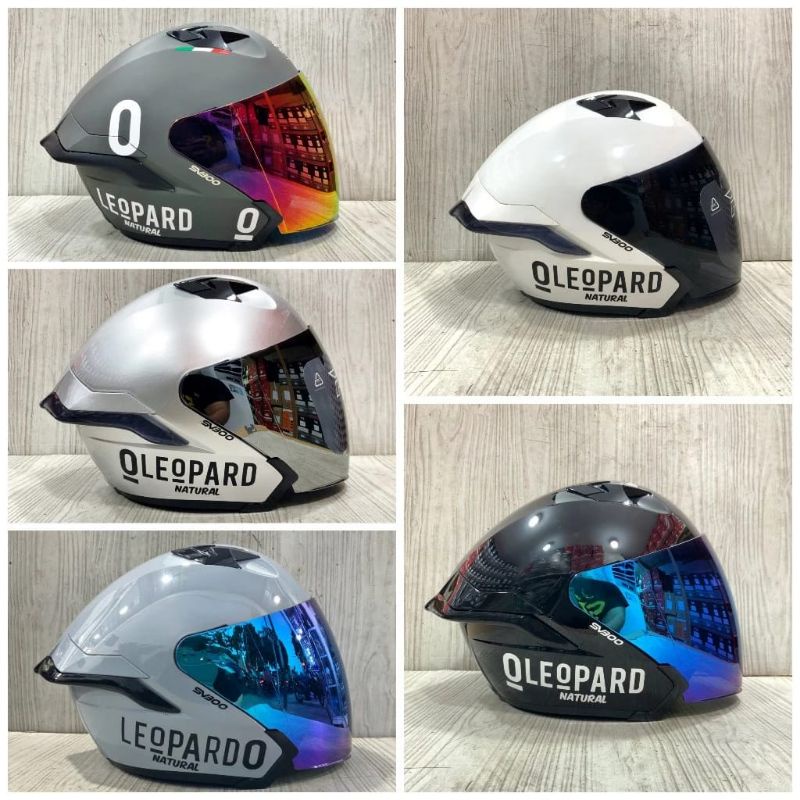Jual HELM RSV SV300 PAKET LEOPARD FULL WARNA ORIGINAL PRODUK | Shopee ...