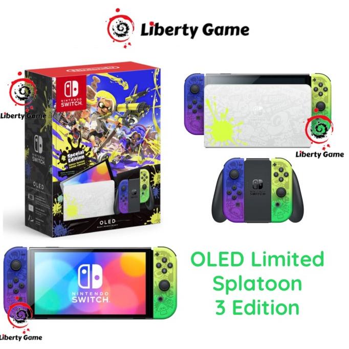 Jual Nintendo Switch Oled Console Splatoon 3 Limited Edition | Shopee ...