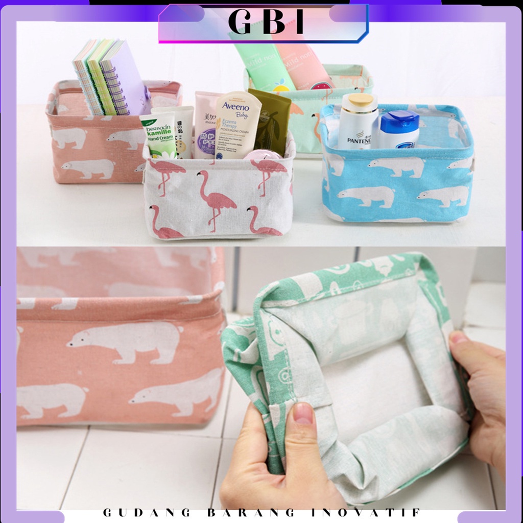 Jual GBI Storage Box Keranjang Perlengkapan Rumah Multifungsi Box ...