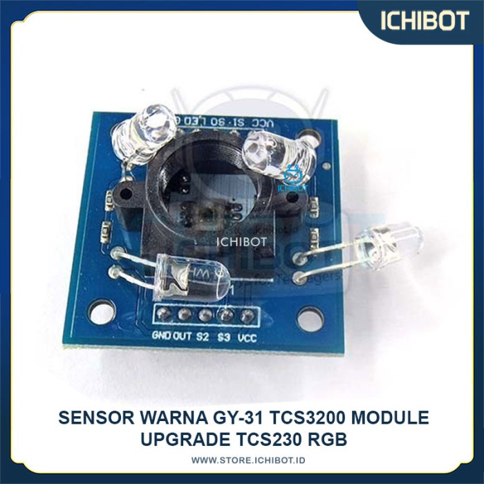 Jual Sensor Warna GY-31 TCS3200 Module Upgrade TCS230 RGB | Shopee ...