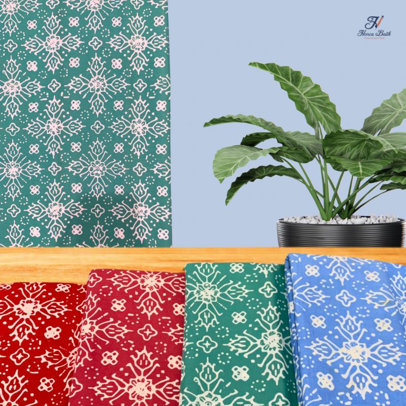 Jual Kain Batik Cap Kekinian . Motif Saranghoe . Tasik Garutan | Shopee ...