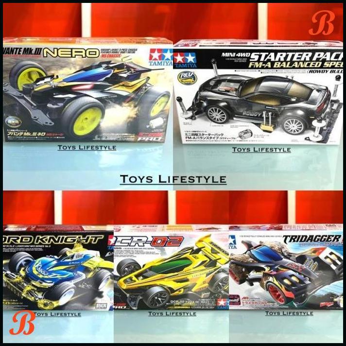 Jual | TYS | MAINAN RAKIT MOBIL TAMIYA MINI 4WD - TRIDAGGER WX ...