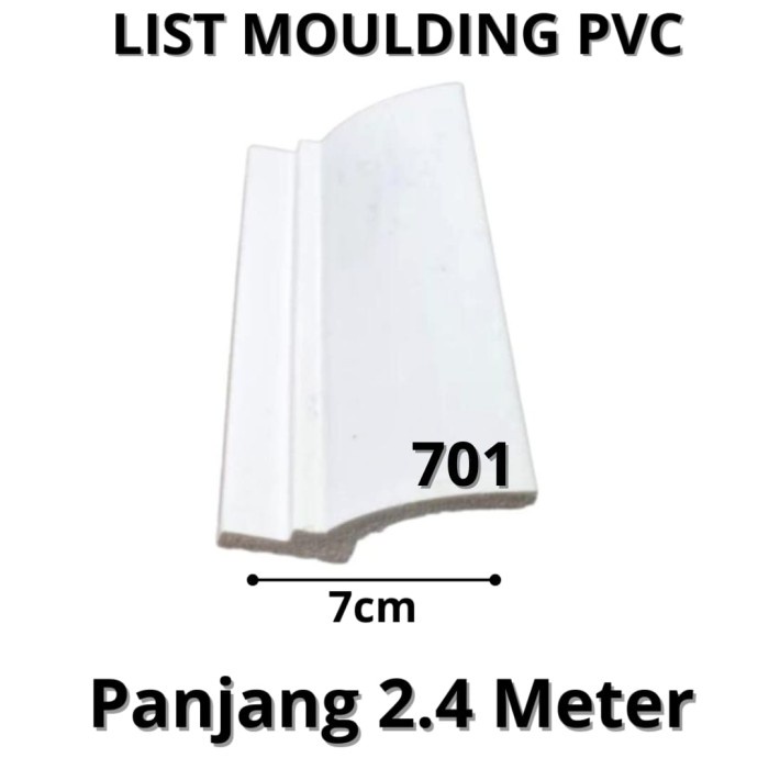 Jual list wall moulding pvc | Shopee Indonesia
