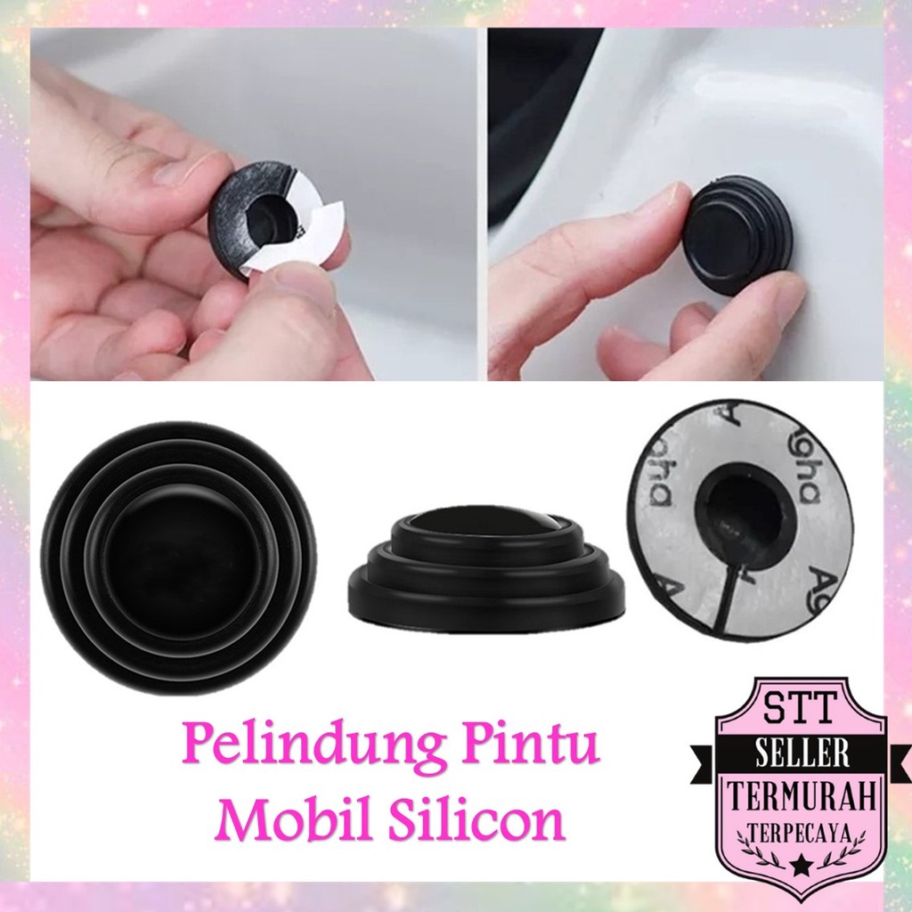 Jual STT Pelindung Pintu Mobil Silicon Shock Absorber Gasket Bantalan ...