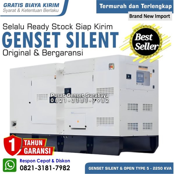 Jual Mesin Genset 20 Kva Perkins Cummins Isuzu Emerald New | Shopee ...