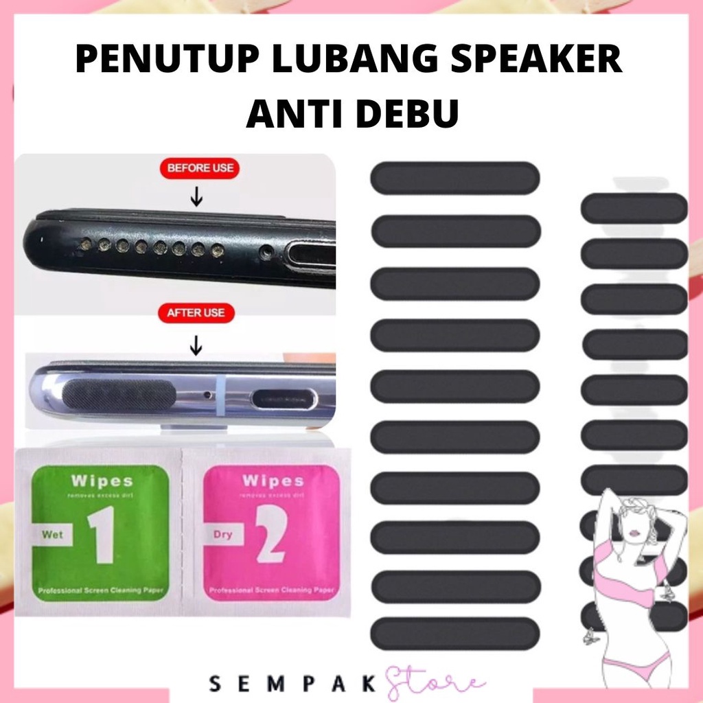 Jual SS STIKER PENUTUP LUBANG SPEAKER ANTI DEBU ISI 10 PCS STICKER ...