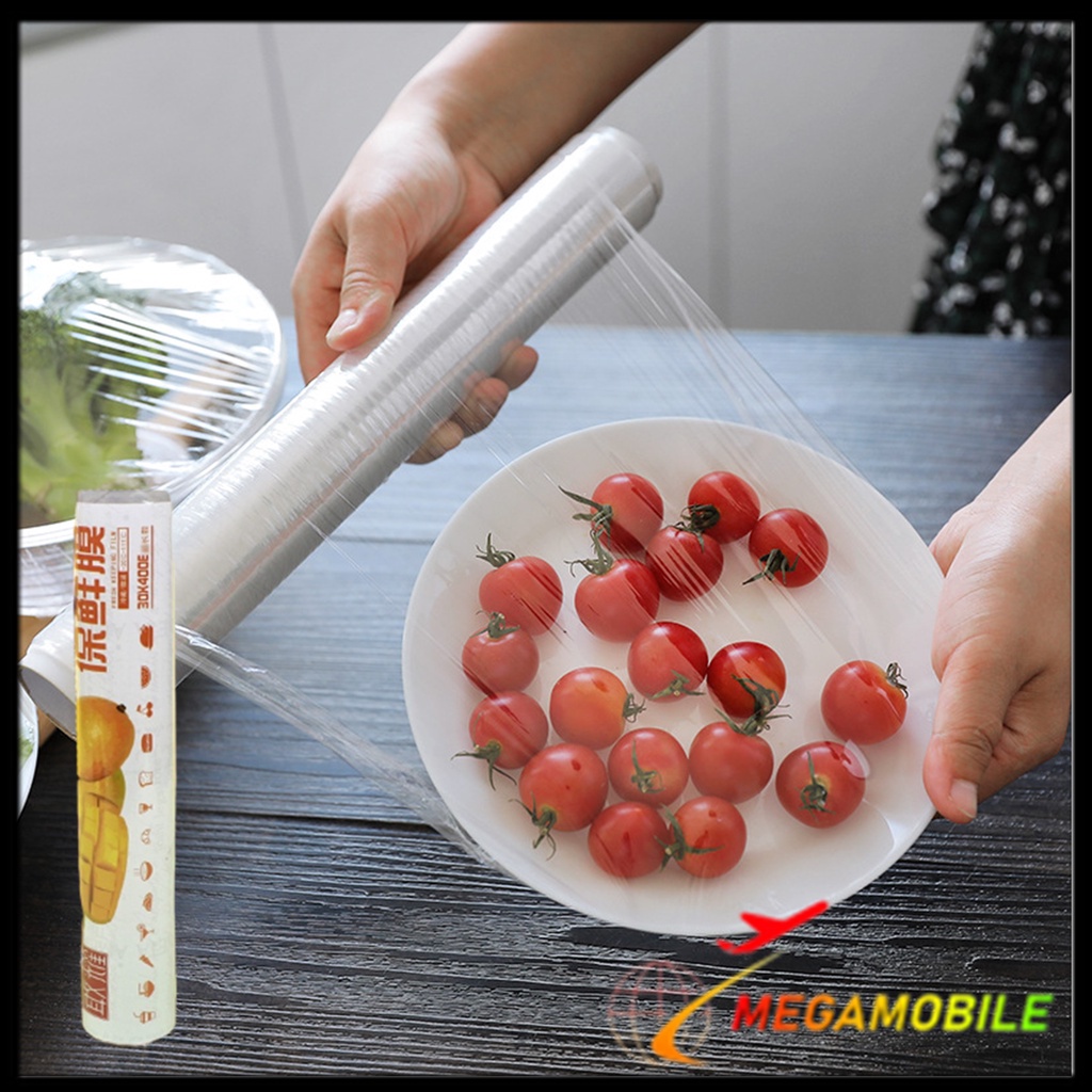 Jual MM - Plastik Wrap Pembungkus Makanan 30cm x 10mtr Food Wrapping ...
