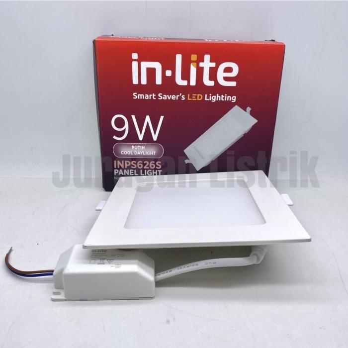 Jual Led Panel Kotak Inlite 9W 9 W 9Watt 9 Watt Inbow | Shopee Indonesia