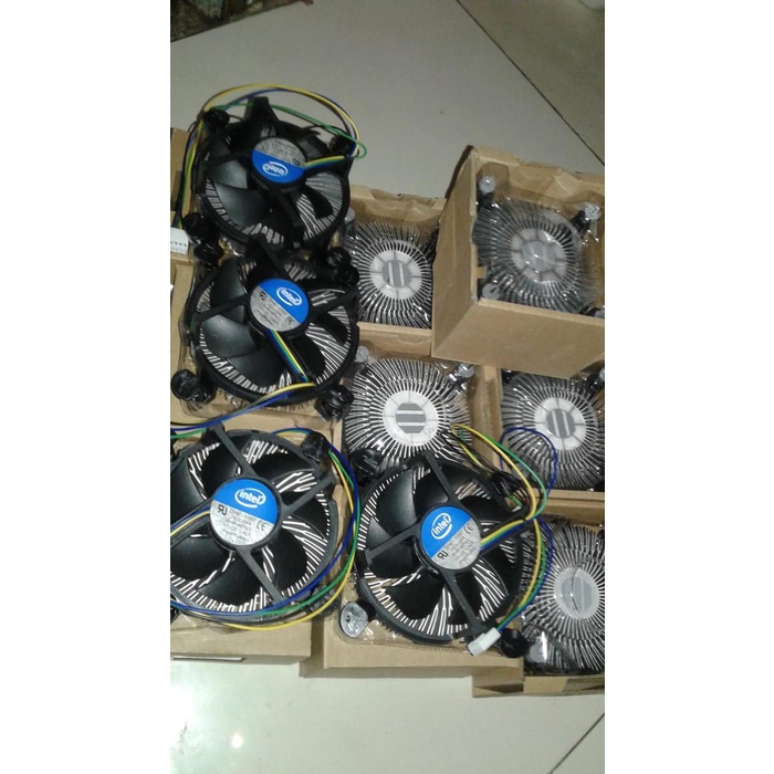 Jual KIPAS PENDINGIN PROSESOR ATAU FAN PROSESOR ORIGINAL INTEL LGA 775 ...