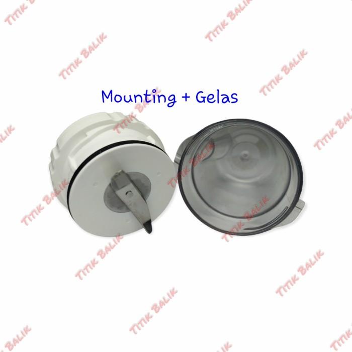 Jual PAKET MOUNTING BLENDER PHILIPS HR 2 MATA PISAU GELAS BUMBU PLASTIK ...