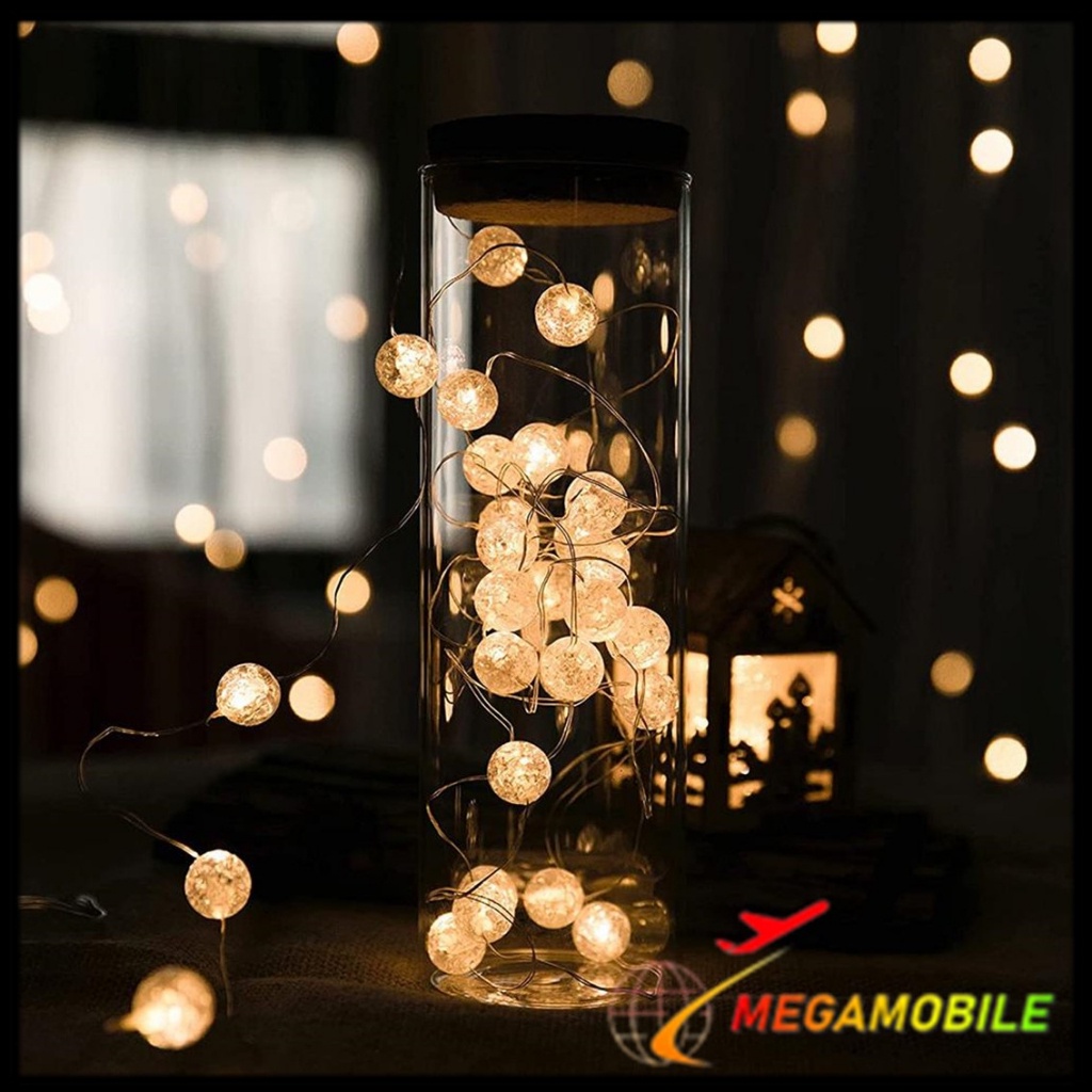 Jual MM - Tumblr Lampu Bola Kawat Mini 1 2 3 Meter Lampu Hias Bulat ...