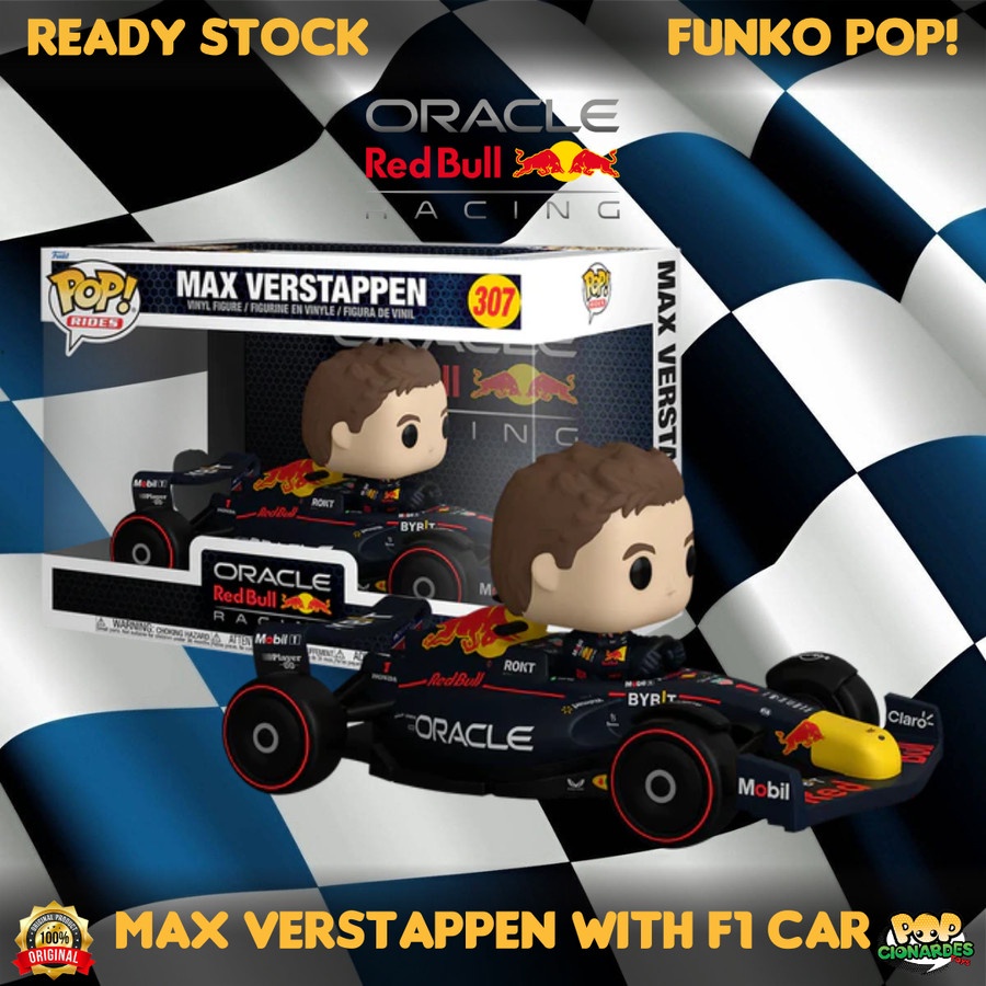Jual Funko POP F1 Formula 1 Red Bull Racing - Max Verstappen with Car ...