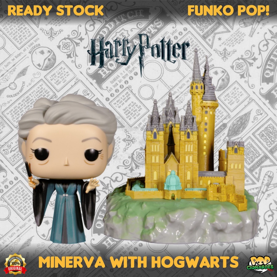 Jual Funko POP Harry Potter - Minerva McGonagall with Hogwarts (Town ...
