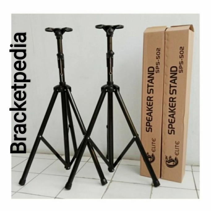 Jual Speaker Stand Elite SPS-502 /Stand speaker Elite SPS-502 Tripod | Shopee Indonesia