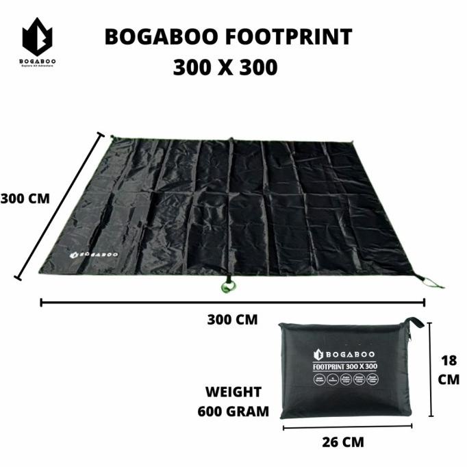 Jual footprint tenda 3x3 meter waterproof bivak alas karpet lipat ...