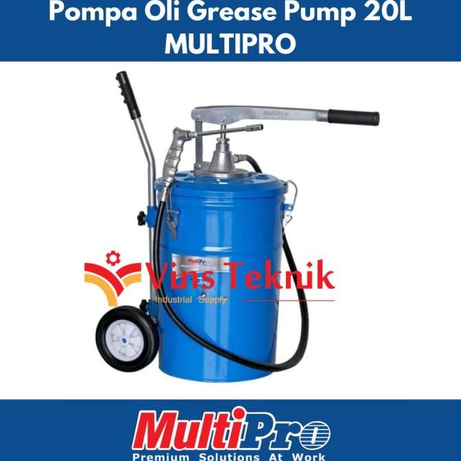 Jual Pompa Oli Manual Grease Pump 20L Multipro Oil Pump Pompa Gemuk ...