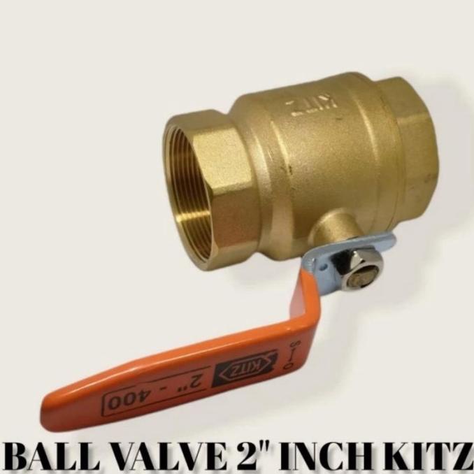 Jual BALL VALVE 2 INCH / STOP KRAN 2" INCH KITZ HARGA CUCI GUDANG ...