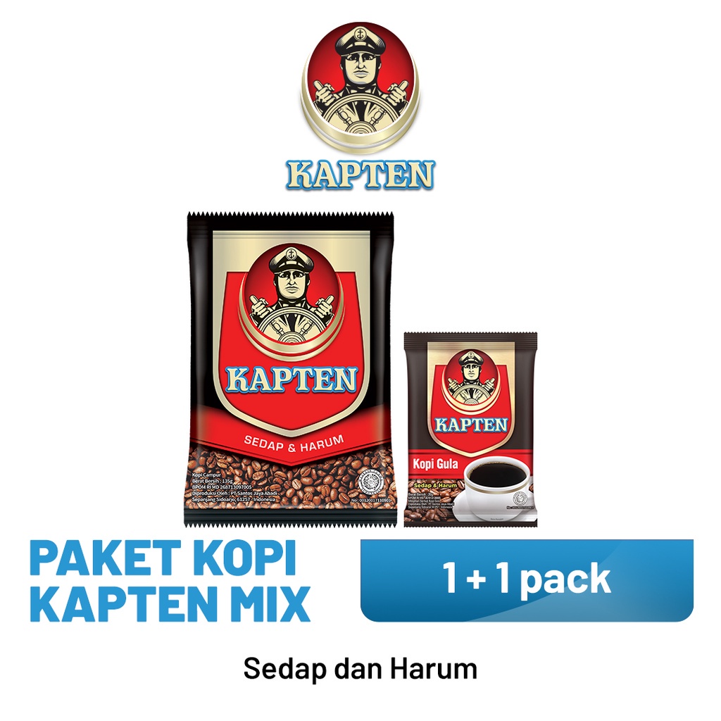 Jual Paket Kopi Kapten Mix | Shopee Indonesia