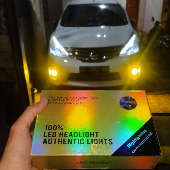 Jual LAMPU FOGLAMP MOBIL LED H11 2 WARNA PUTIH KUNING SUPER TERANG | Shopee Indonesia