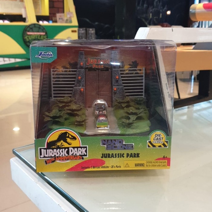 Jual Jada 30th Anniversary Jurassic Park Nano Scane Jurassic Park Gate ...