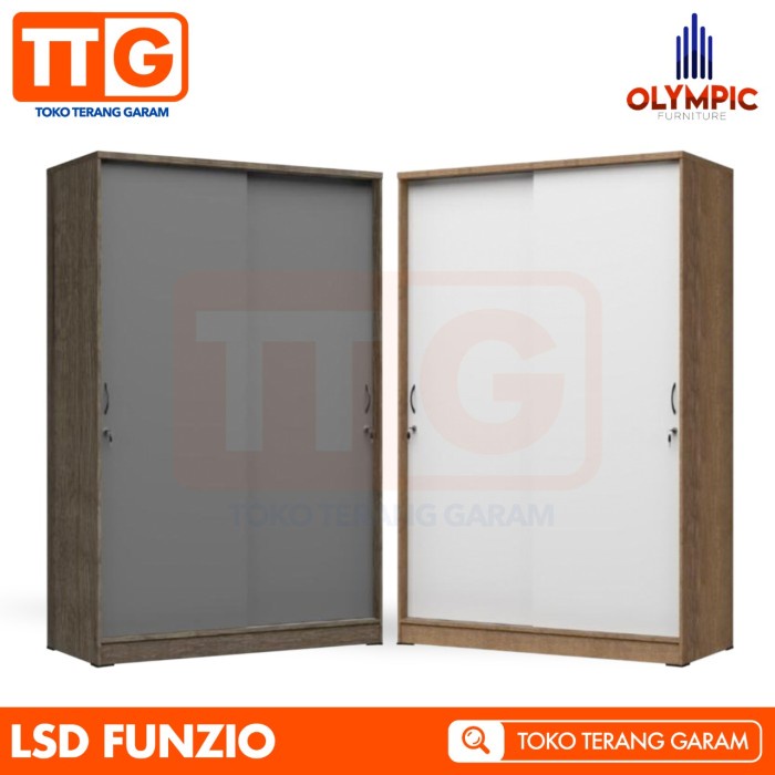 Jual OLYMPIC LEMARI PAKAIAN 2 PINTU SLIDING MINIMALIS LSD FUNZIO | Shopee Indonesia