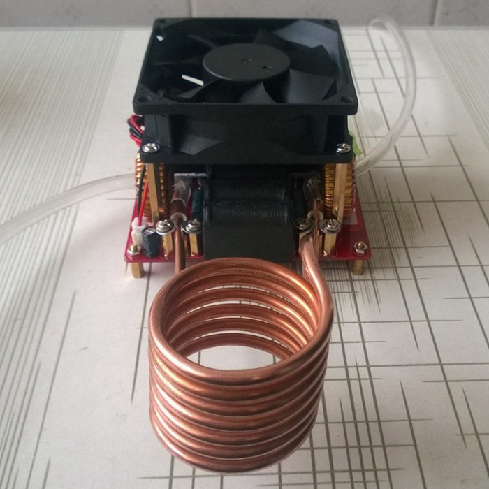 Jual 24Vdc~36Vdc/1000W - Zvs Induction Heater Pemanas Induksi + Cooling ...