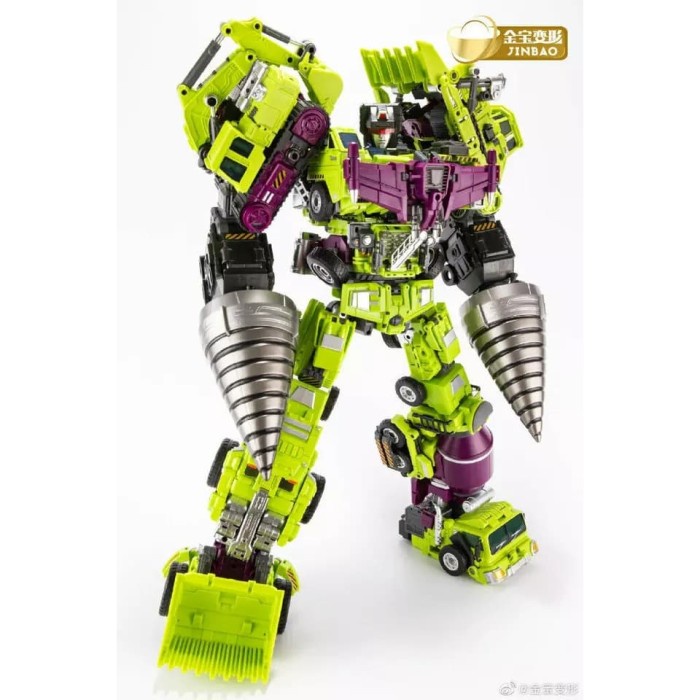 Jual JINBAO DEVASTATOR FULL SET A+B+C + UPGRADE KIT TRANSFORMERS TITAN ...