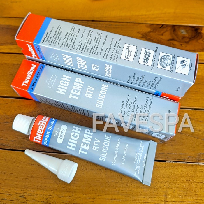 Jual Lem Packing Threebond High Temp Rtv Vespa Best | Shopee Indonesia
