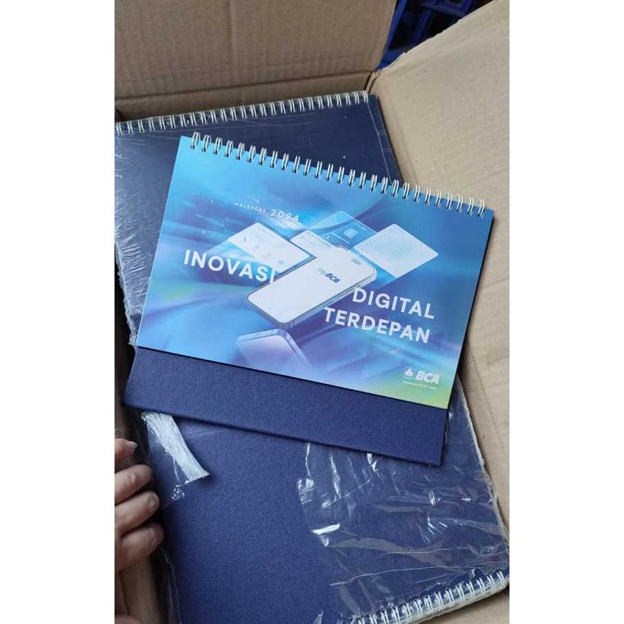 Jual Ready Kalender Meja Bank Bca 2024 Pritas Kalender Meja Gantung ...