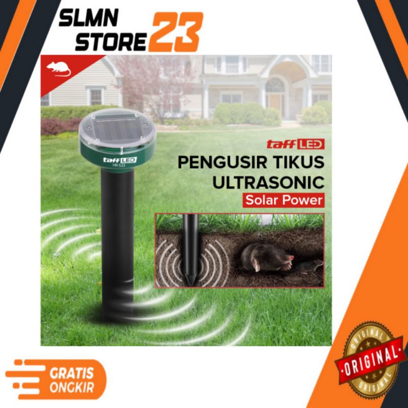 Jual Alat Pengusir Tikus Ultrasonic Outdoor Tenaga Matahari Solar Panel ...