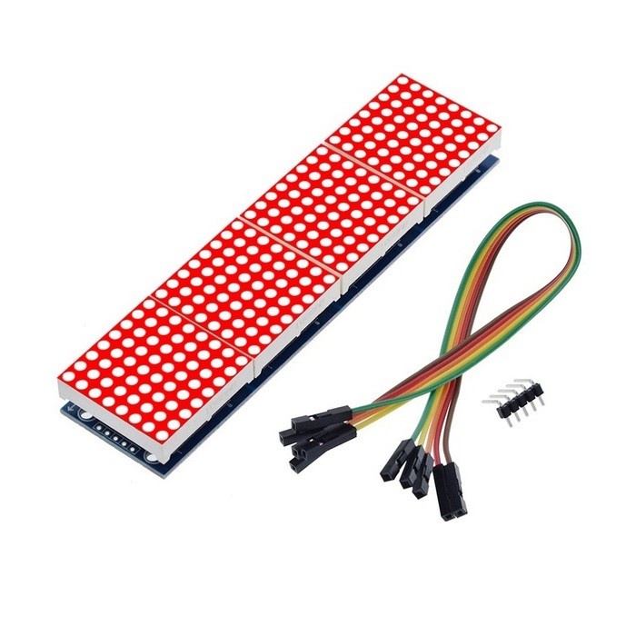 Jual Max7219 Led Dot Matrix 32x8 Display Module For Arduino Shopee Indonesia
