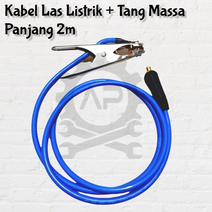 Jual Paket Kabel Las Listrik Komplit Stang Las + Tang Massa 2M + 3M | Shopee Indonesia