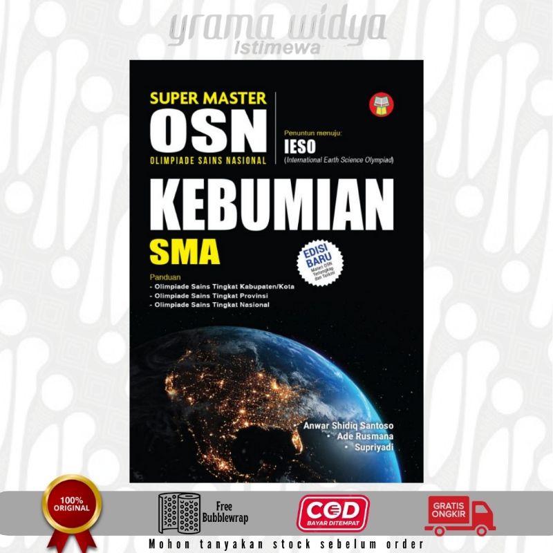 Jual SUPER MASTER OSN (OLIMPIADE SAINS NASIONAL) KEBUMIAN SMA/MA | Shopee Indonesia