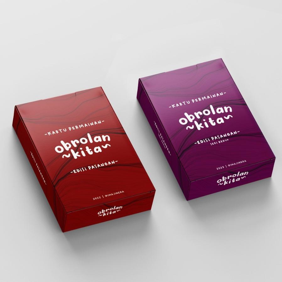 Jual Paket 2 Edisi - Edisi Pasangan & Edisi Pasangan Seri Kedua - Kartu Permainan Obrolan Kita ...