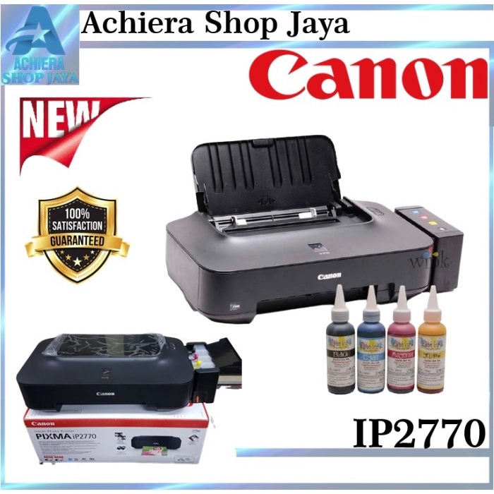 Jual Printer Canon IP 2770 IP2770 Inkjet Plus Infus Tabung | Shopee ...