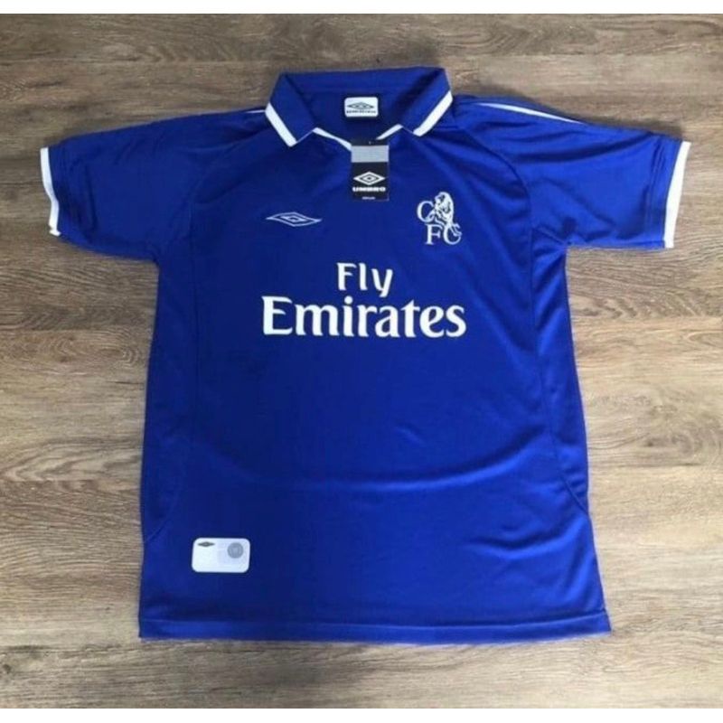 Jual JERSEY RETRO CHELSEA HOME 2001 GO HQ | Shopee Indonesia
