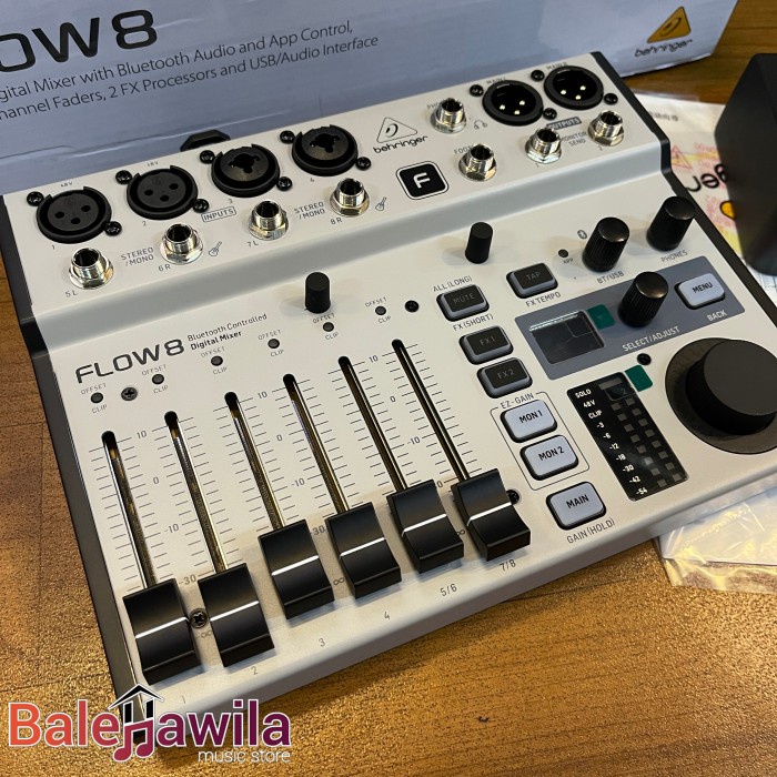 Jual PROMO DIGITAL MIXER BEHRINGER FLOW 8 8 CHANNEL W/ BLUETOOTH AUDIO ...