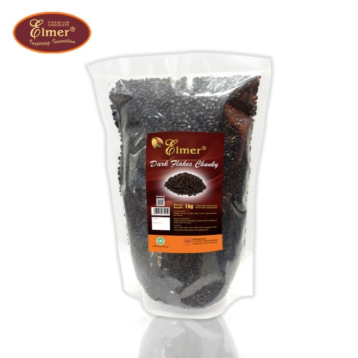 Jual +%+%+%] Elmer Choco Flakes Dark Chunky 100gr | Shopee Indonesia