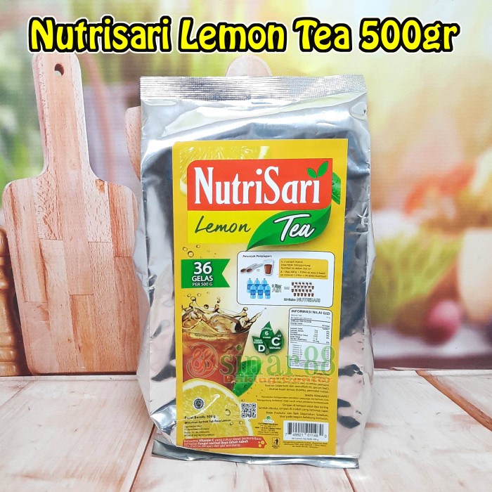Jual Produk Terbaik] Nutrisari Lemon Tea 500gr | Shopee Indonesia