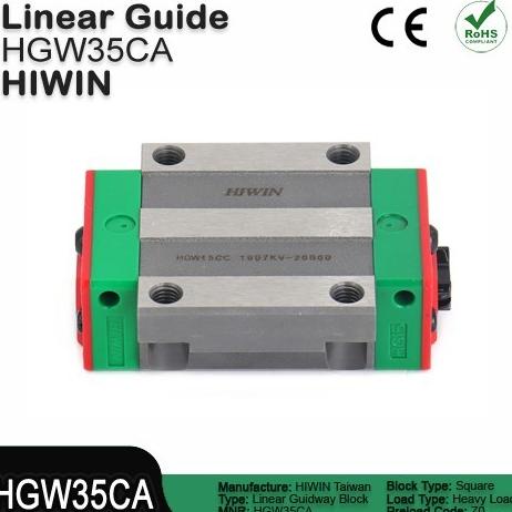 Jual Hgw35Ca Linear Guide Block - Original Hiwin Taiwan | Shopee Indonesia